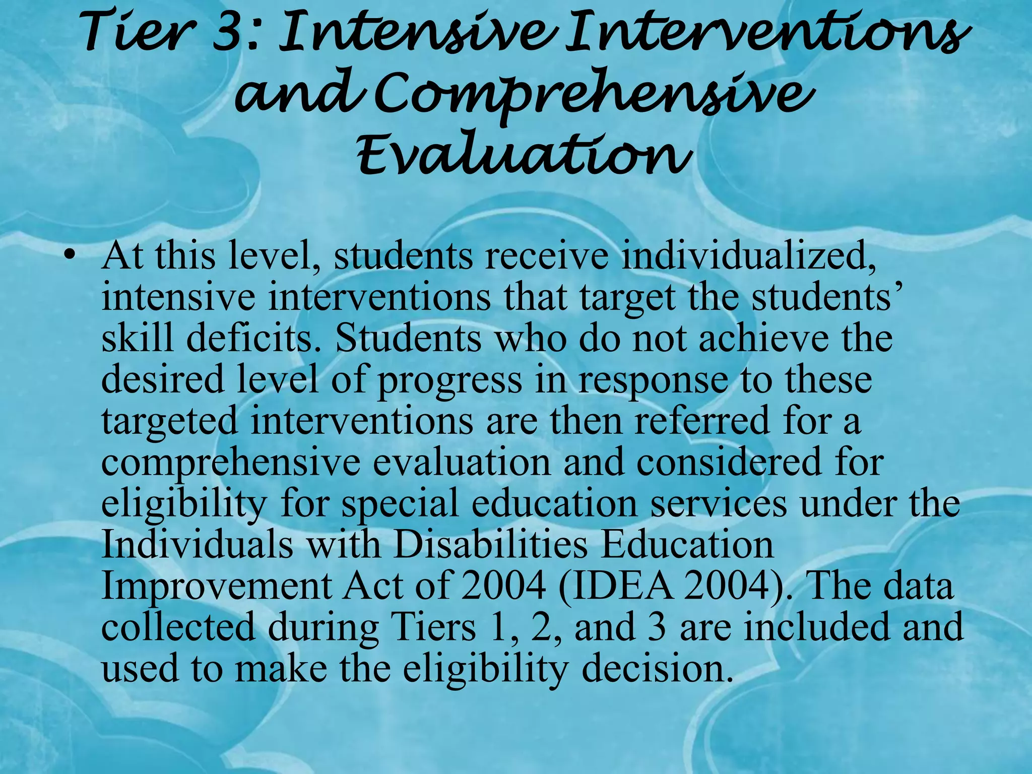 Intervention Powerpoint | PPTX