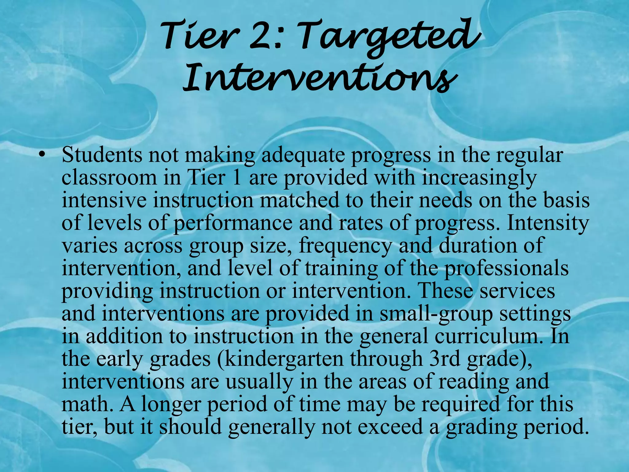 Intervention Powerpoint | PPTX