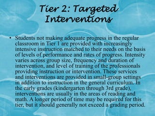 Intervention Powerpoint | PPTX