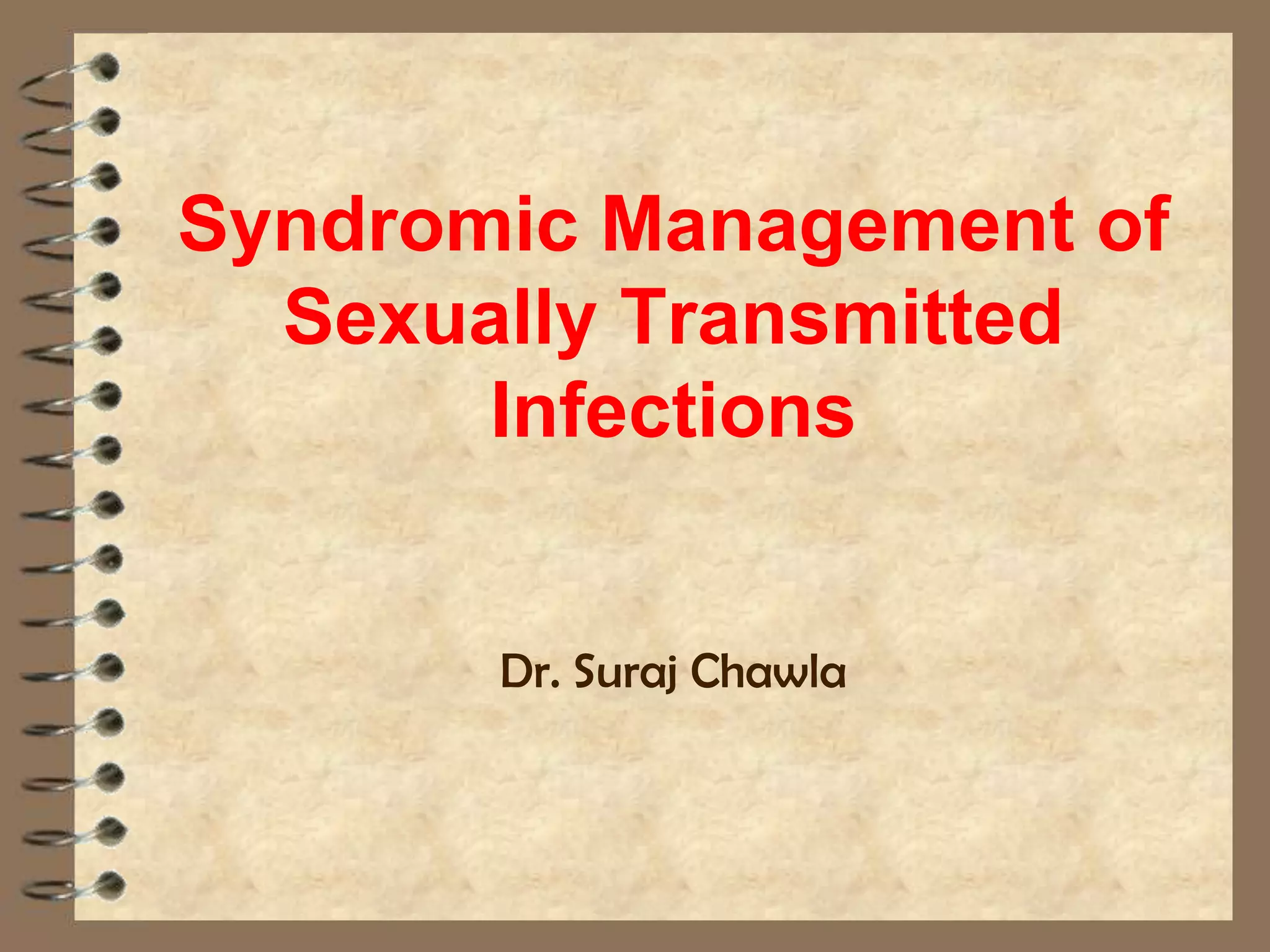 RTIs-STIs Dr. Suraj Chawla | PPTX