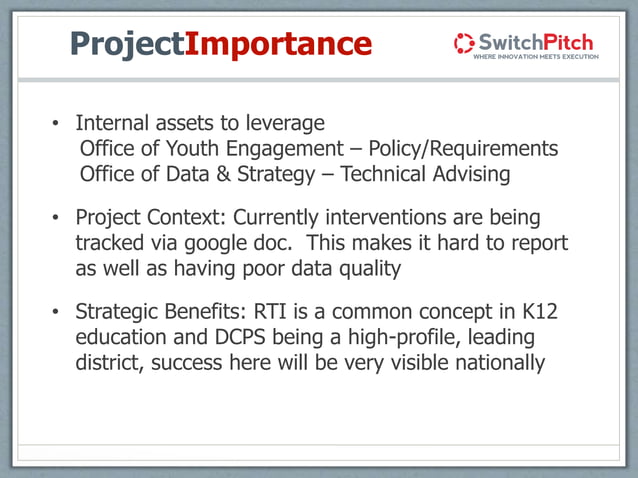 RTI Tracker Presentation | PPT