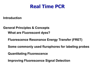 PCR, Real Time PCR | PPTX