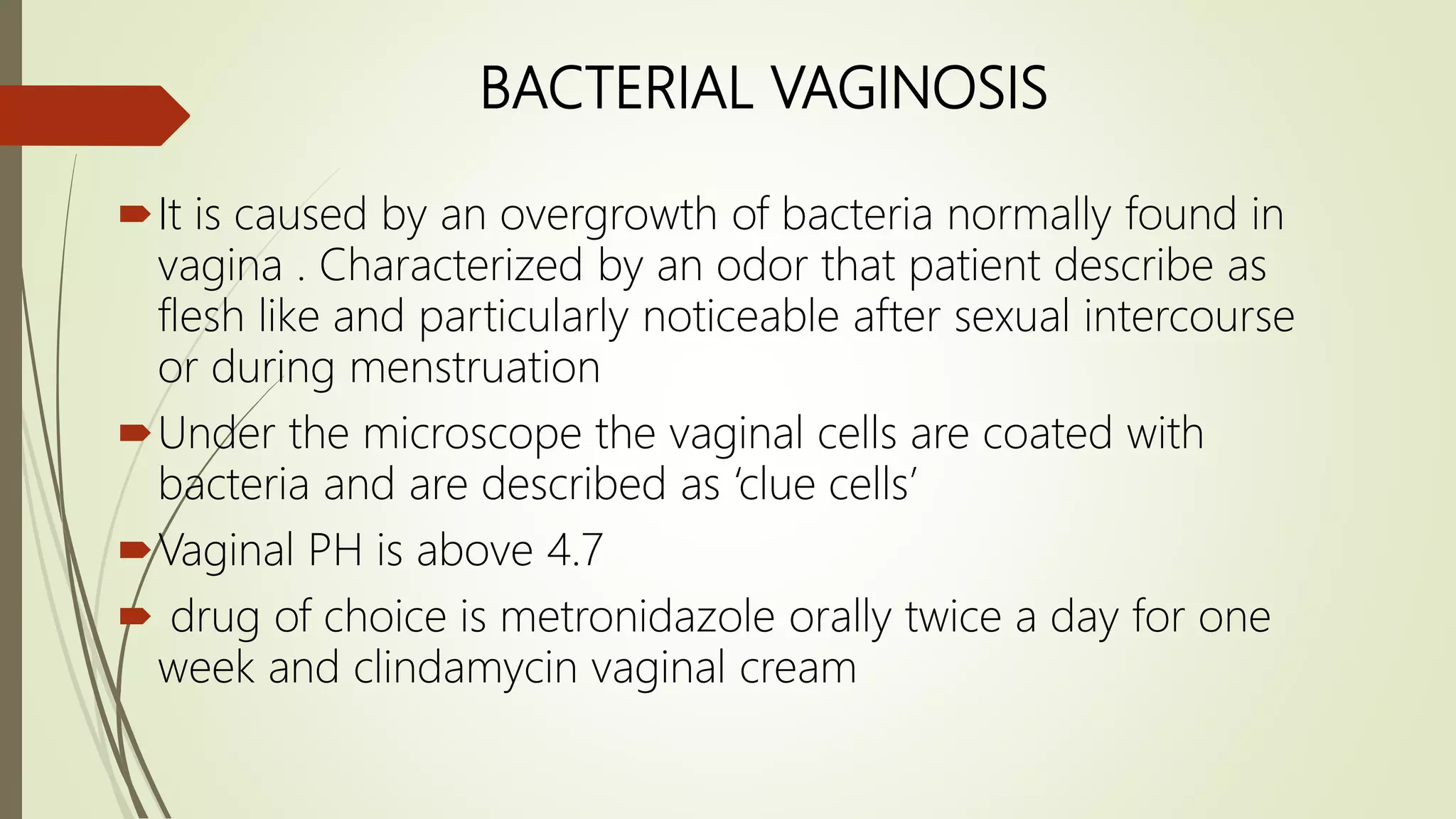 Reproductive tract infection | PPTX