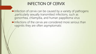 Reproductive tract infection | PPT