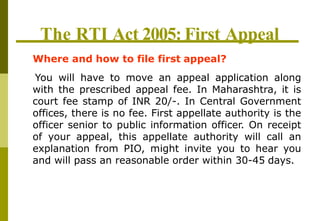 RTI Act | PPT