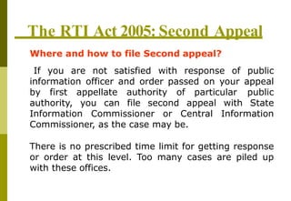 RTI Act | PPT