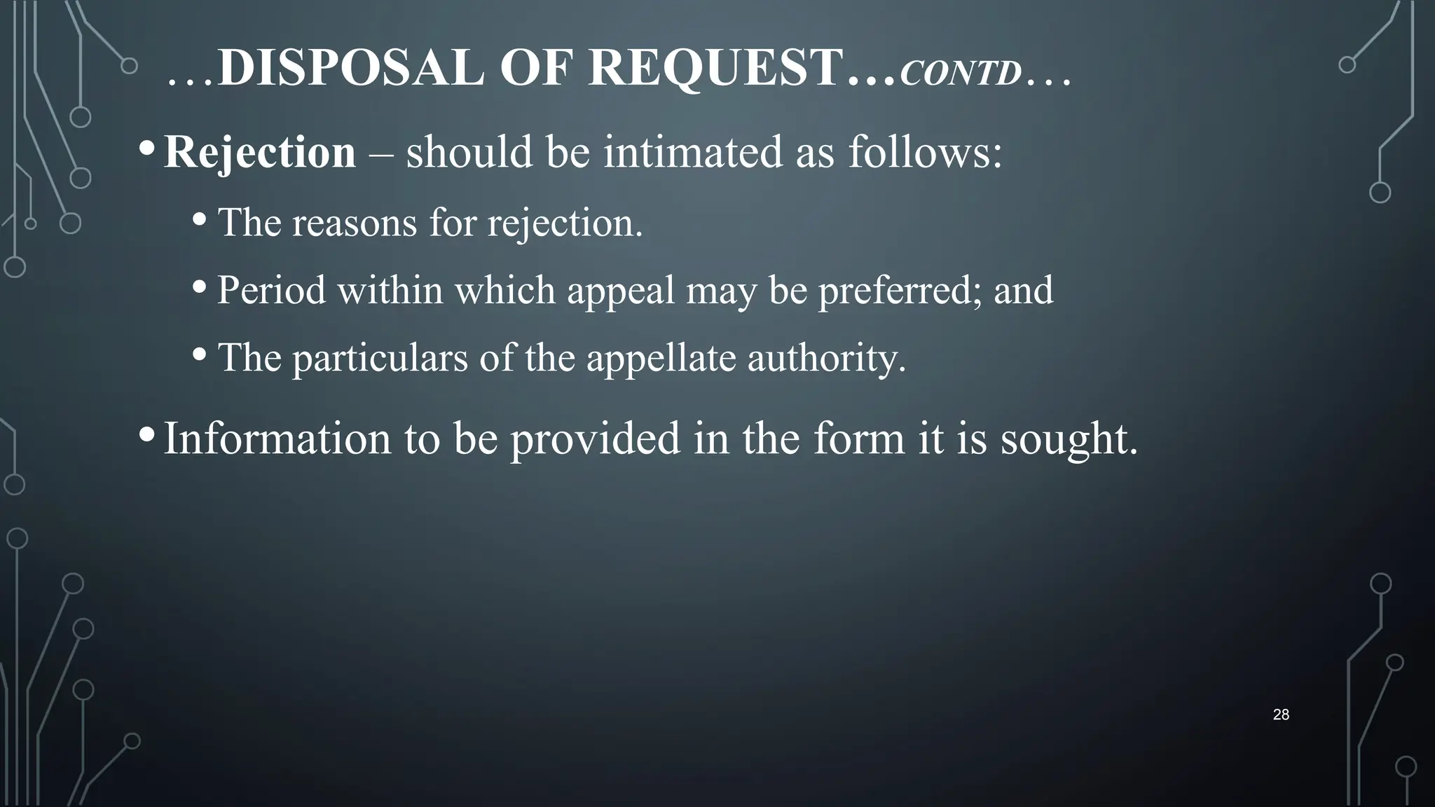 RIGHT TO INFORMATION ACT 2005 PRESENTATION | PPT