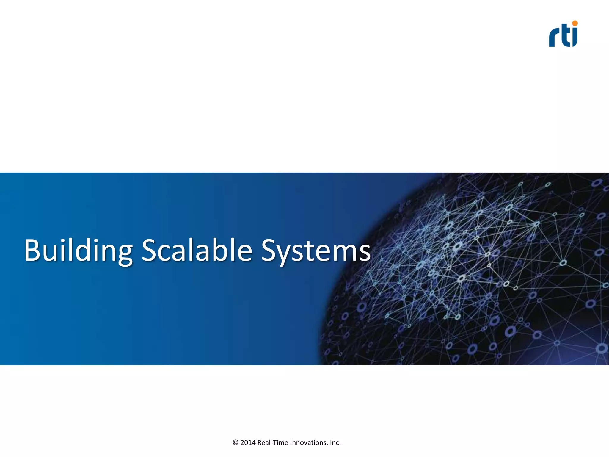 Introduction to RTI DDS | PPTX | Databases | Computer Software and Applications