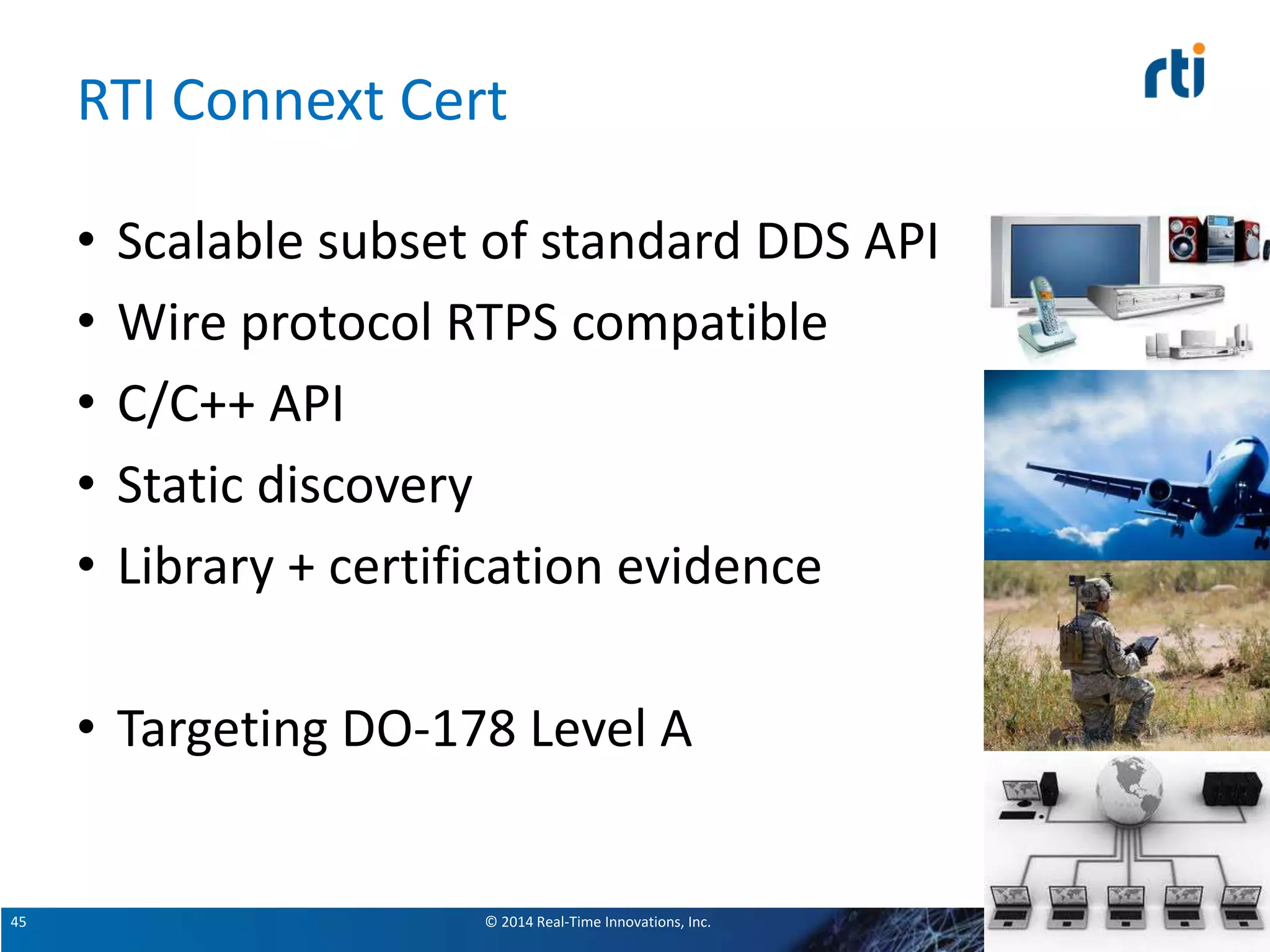 Introduction to RTI DDS | PPTX | Databases | Computer Software and Applications