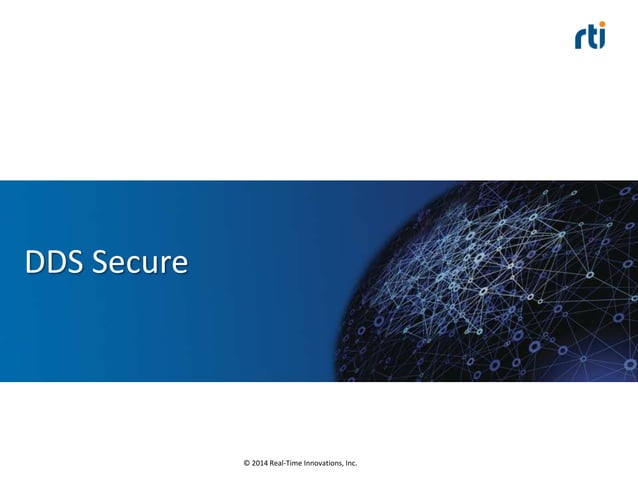 Introduction to RTI DDS | PPT