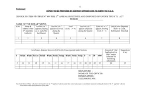 Rti go annexure-1 | PDF