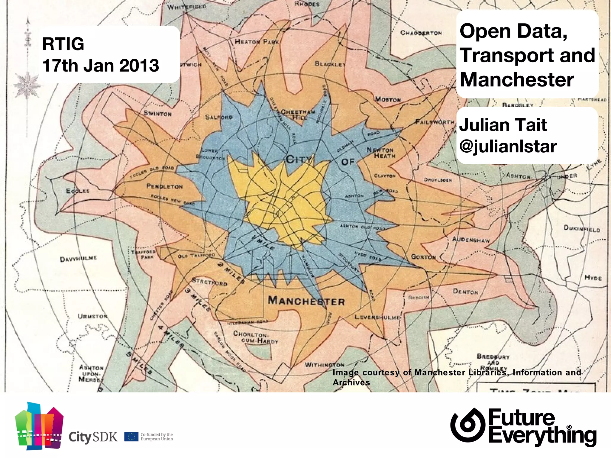 Open Data - Transport and Manchester | PPT