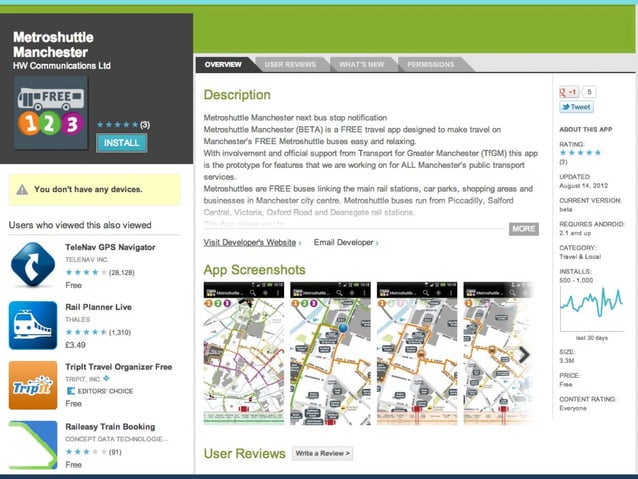 Open Data - Transport and Manchester | PPT
