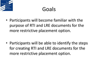 Rti lre power point | PPT