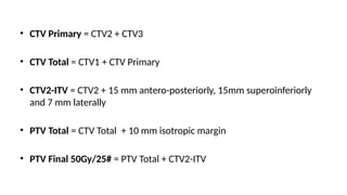 Radiation therapy in carcinoma cervix pptx | PPTX