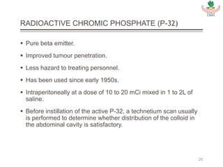 RADIOTHERAPY IN CARCINOMA OVARY | PDF