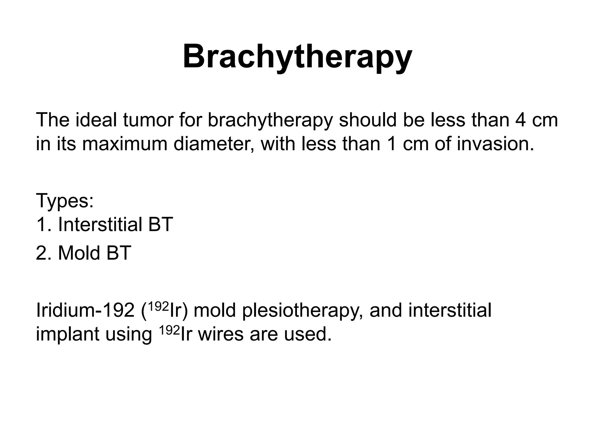 Radiotherapy in CA Penis | PPTX