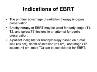 Radiotherapy in CA Penis | PPTX