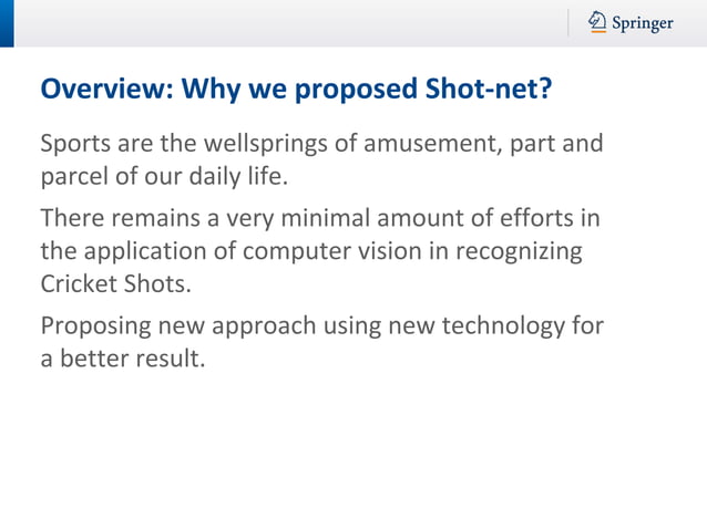 Shot-Net: A Convolutional Neural Network for Classifying Different ...