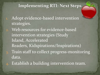 RTI power point final | PPTX