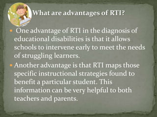 RTI power point final | PPTX