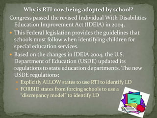 RTI power point final | PPTX