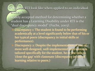 RTI power point final | PPTX | Brain and Nervous System Disorders ...