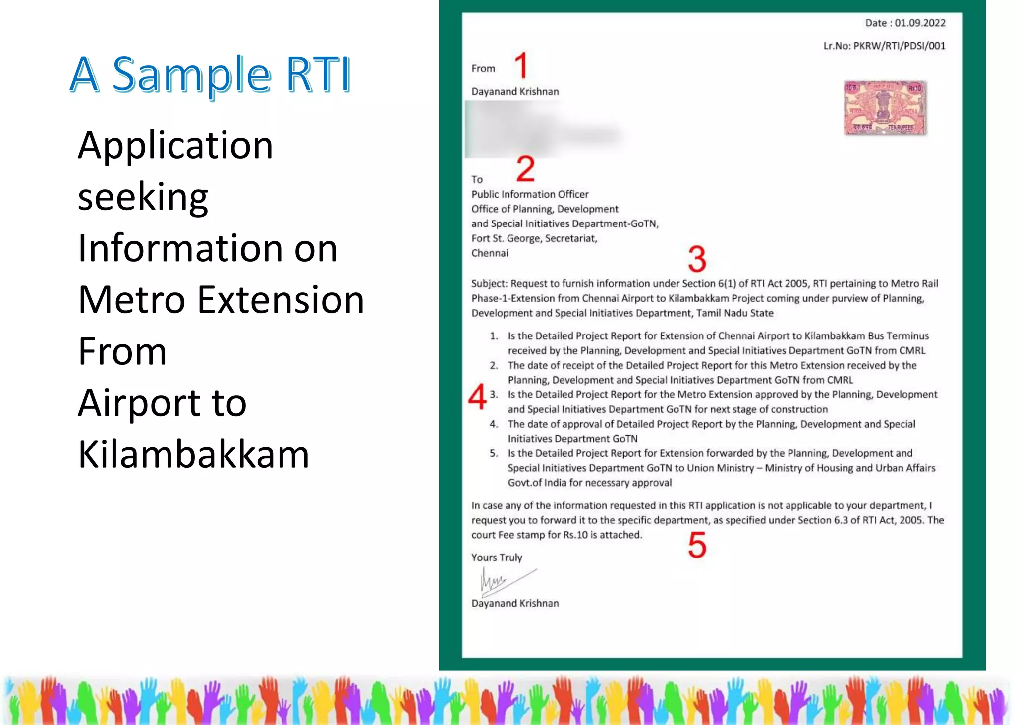 Why, What and How of the Right to Information act RTI | PPT