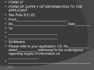 RTI Sikkim Rules ppt | PPT