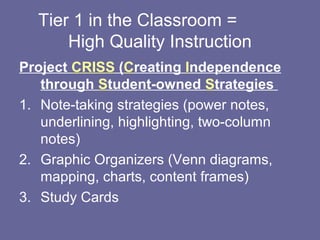 Taft RtI Staff Presentation | PPT