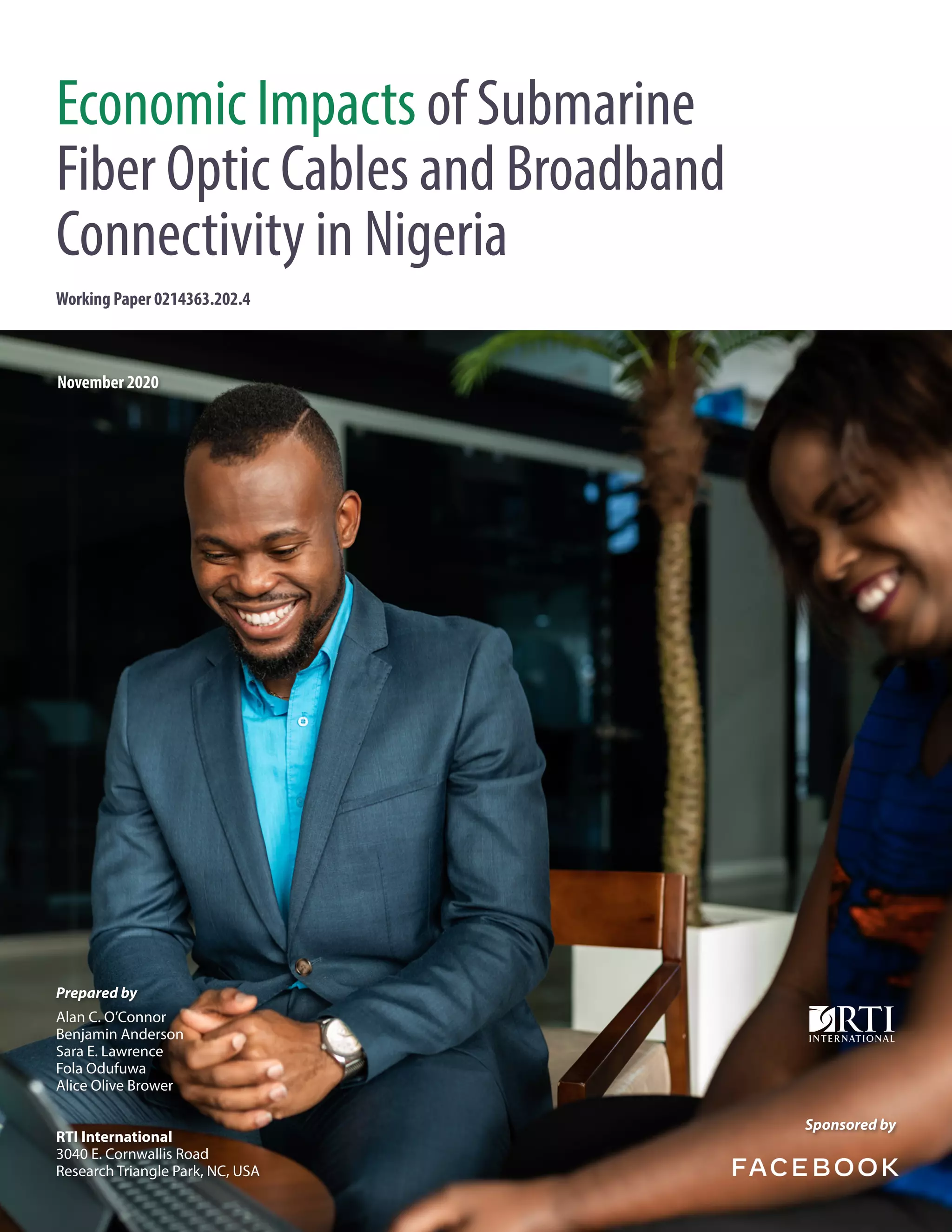 Economic impacts of submarine fiber optic cables and broadband ...