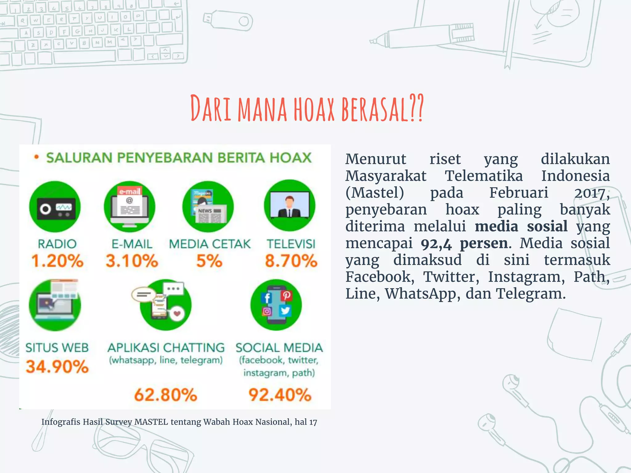 METODE IDENTIFIKASI BERITA HOAX | PPTX