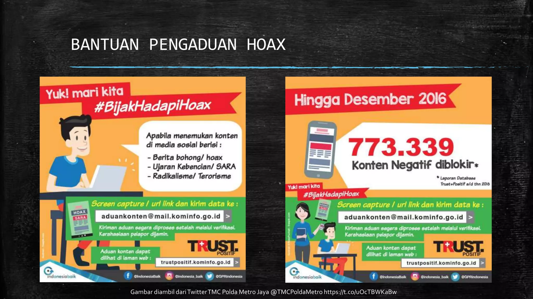 Teknik dan Metode Identifikasi Berita Fakta & Hoax | PPTX