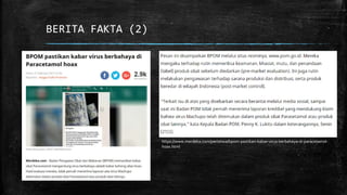 Teknik dan Metode Identifikasi Berita Fakta & Hoax | PPTX