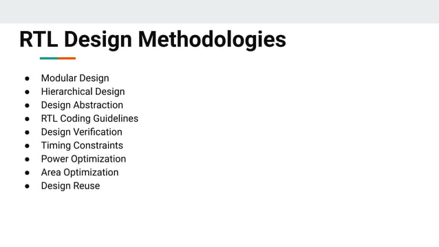 RTL Design Methodologies_Object Automation Inc | PDF | Programming Languages | Computing