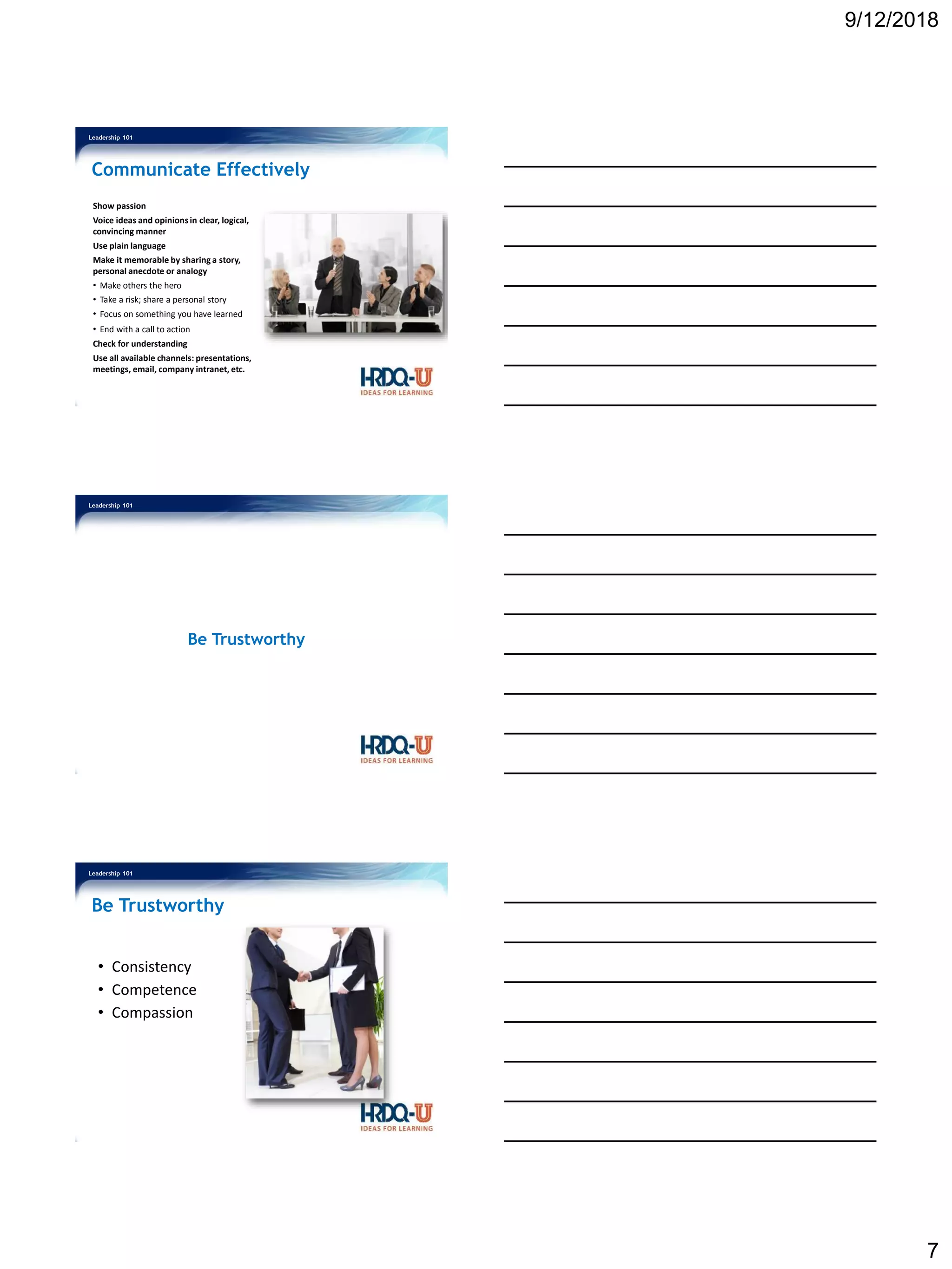 Leadership 101: What Successful Leaders Do—and How They Do It | PDF