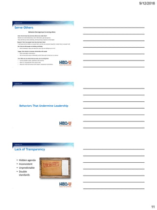 Leadership 101: What Successful Leaders Do—and How They Do It | PDF