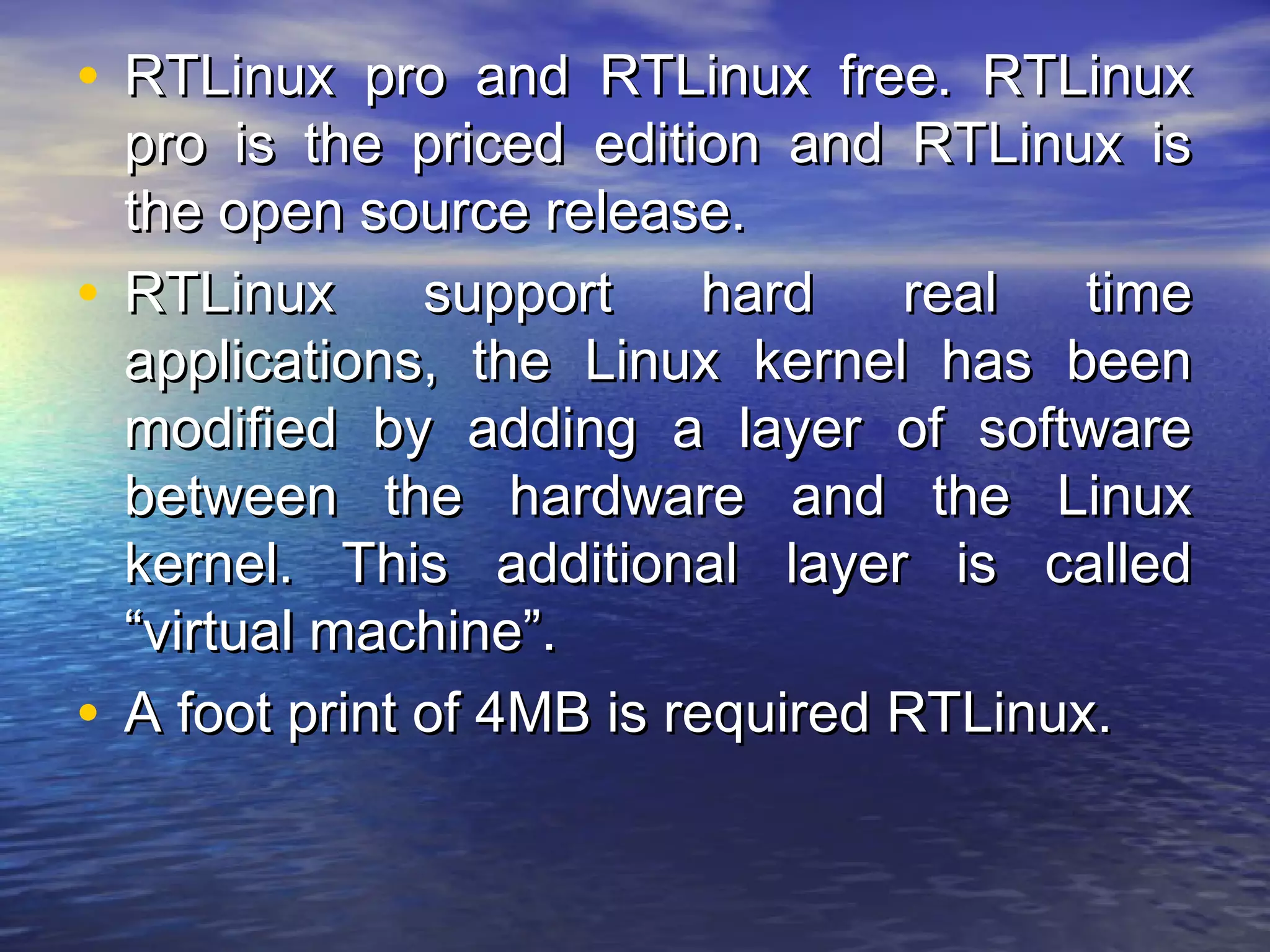 RT linux | PPT