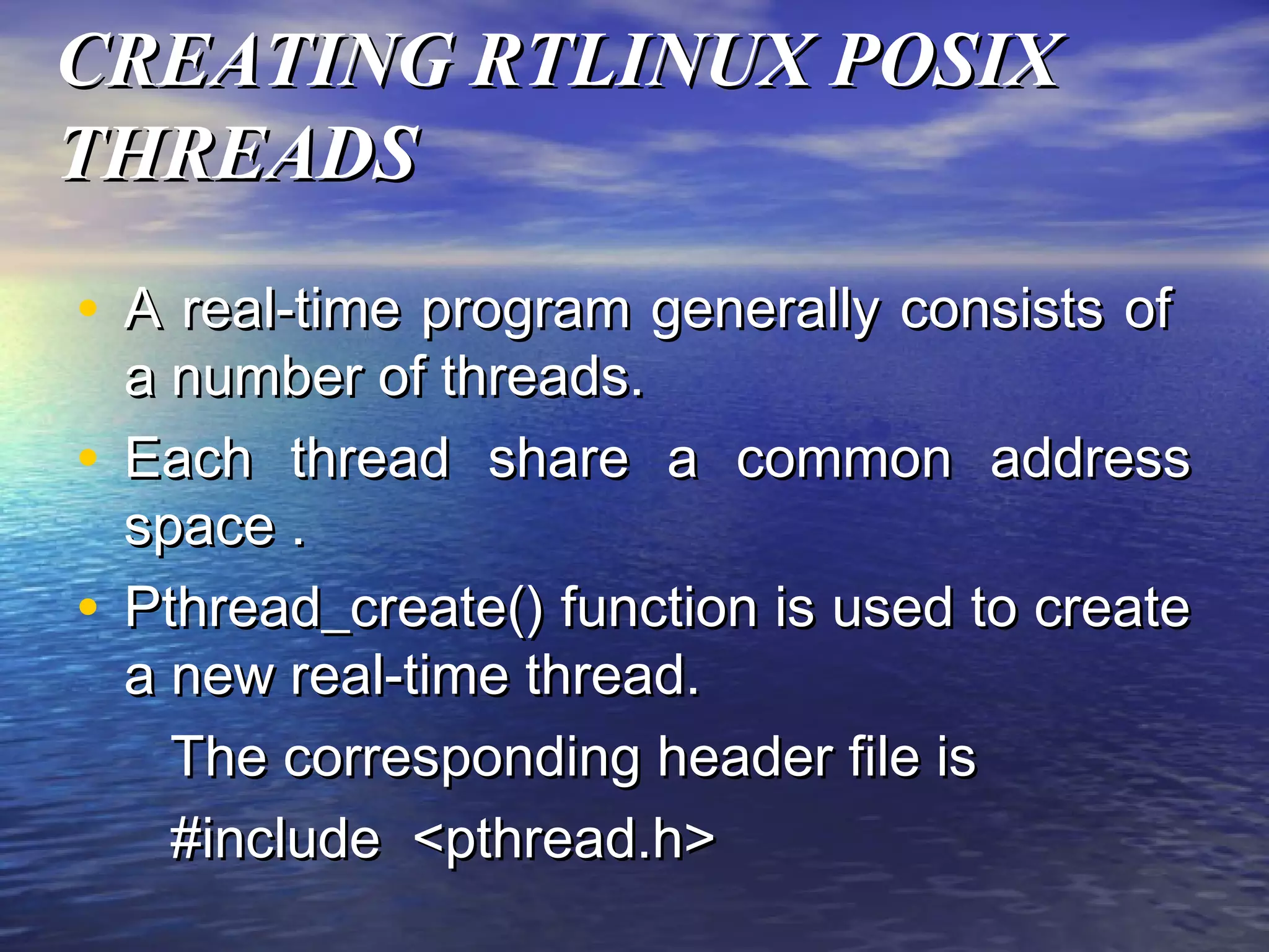 RT linux | PPT