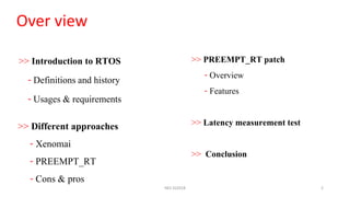 Real time Linux | PPT