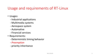 Real time Linux | PPT