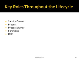 Introducing ITIL | PPT