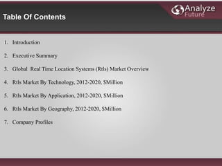 Real Time Locating Systems (RTLS, RFID, Bluetooth, Wi-Fi, UWB, GPS, IR, NFER, ZigBee and ...