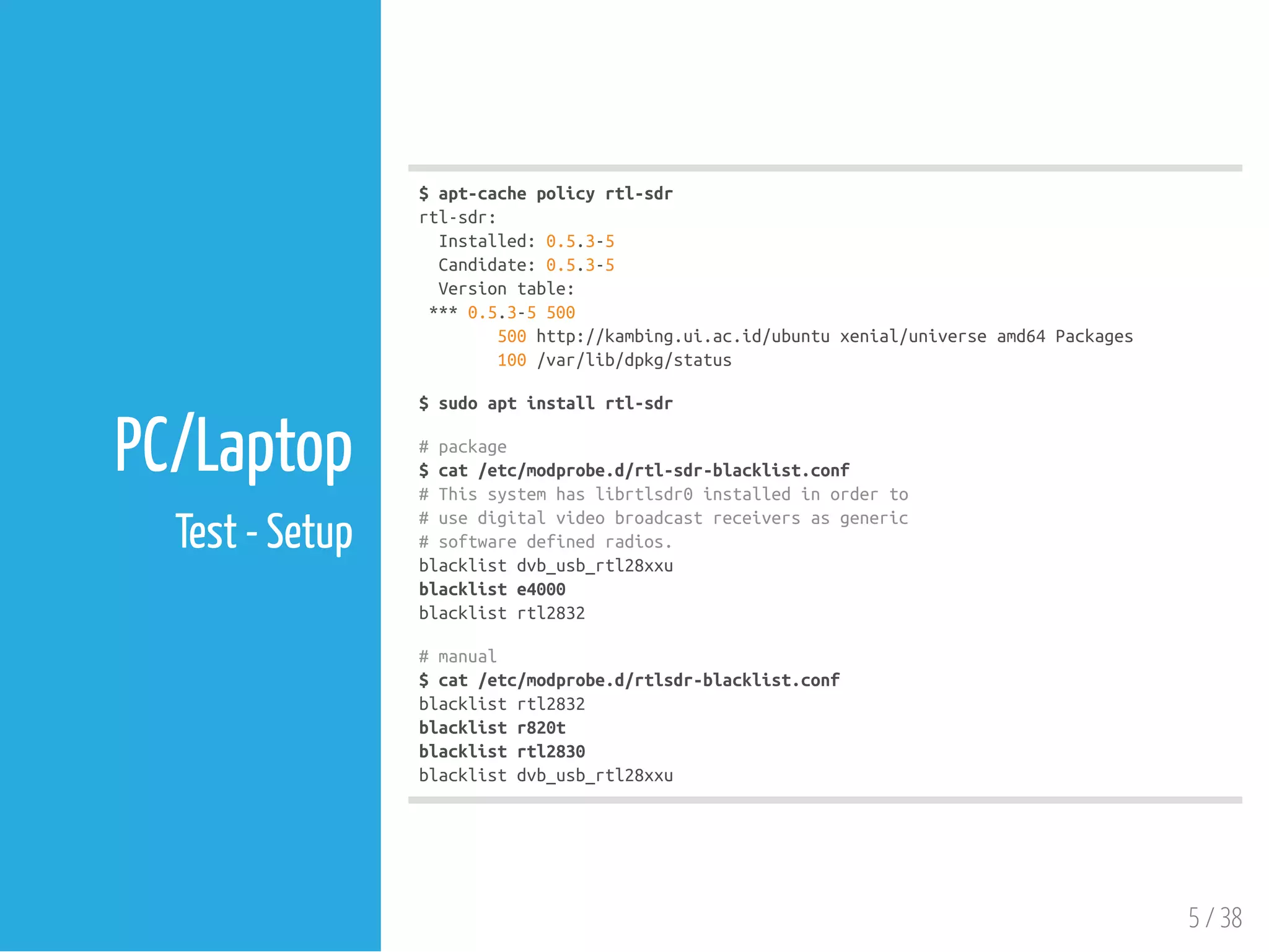 Rtl sdr software defined radio | PDF