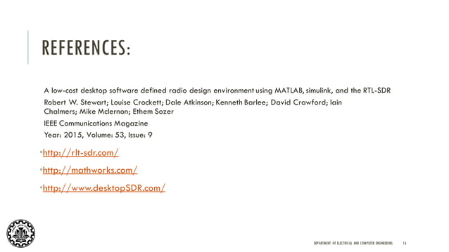 A Low Cost Desktop Software Defined Radio Design Environment Using Matlab Simulink And The Rtl 8775