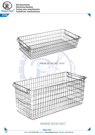 sterilisation, hygiene, storage containers | PDF