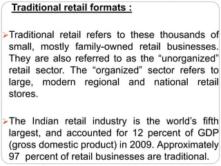 Retail Management - Unit - 2, BBA - Osmania University, Hyderabad ...