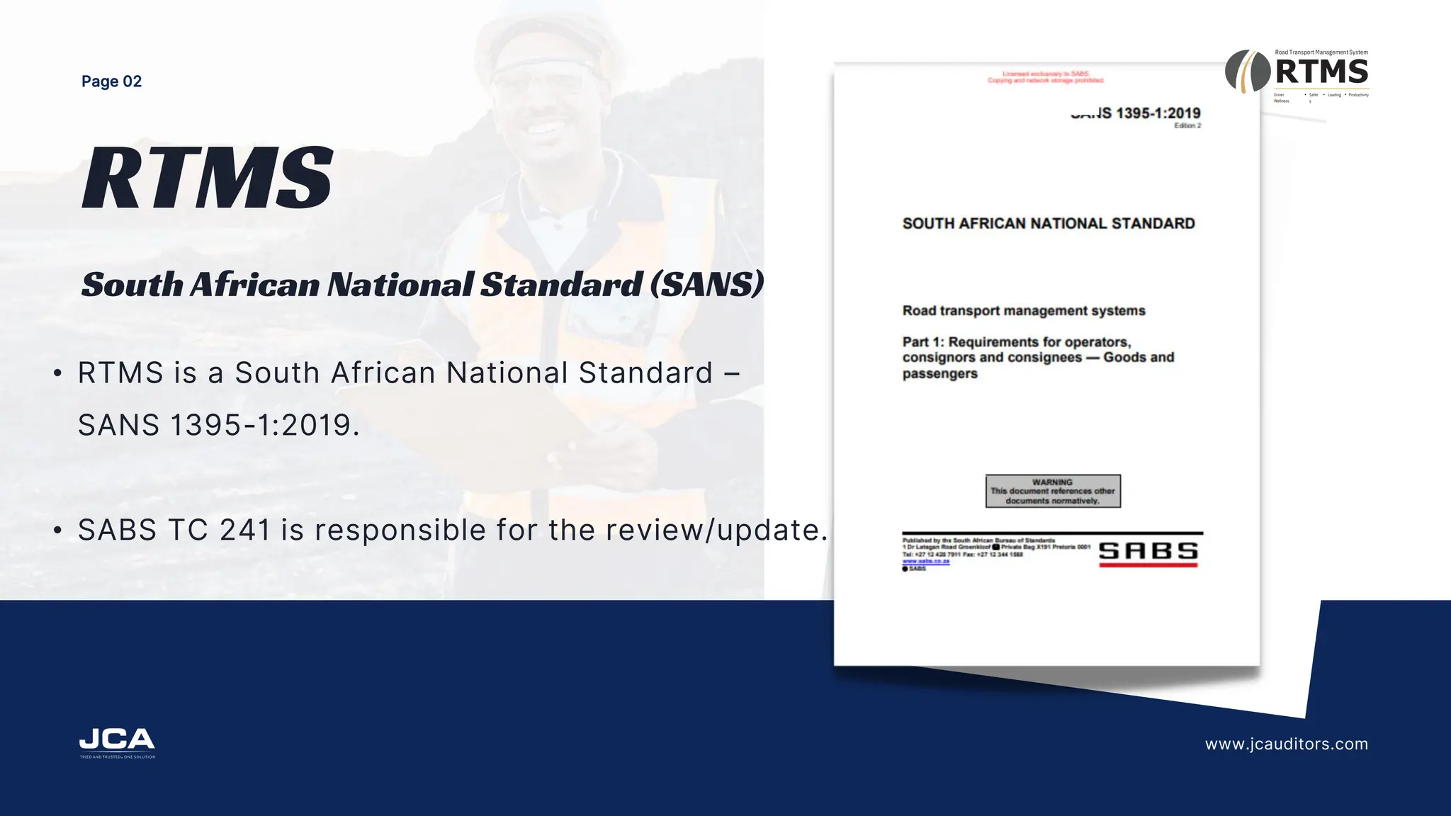 RTMS Case Study - Measurement and Compliance - Mr Oliver Naidoo - 12 ...