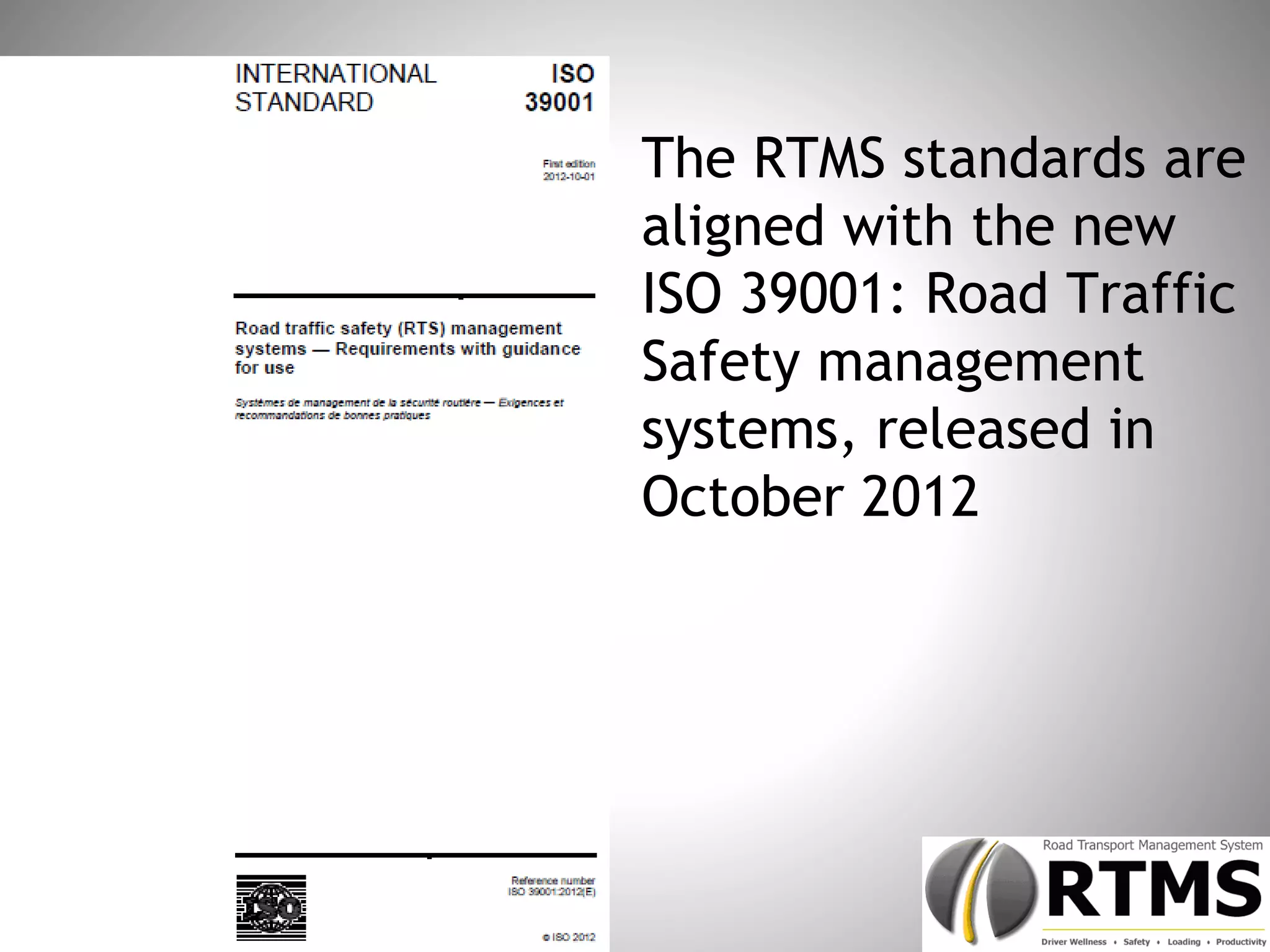 RTMS driving standards to promote best practices | PPT