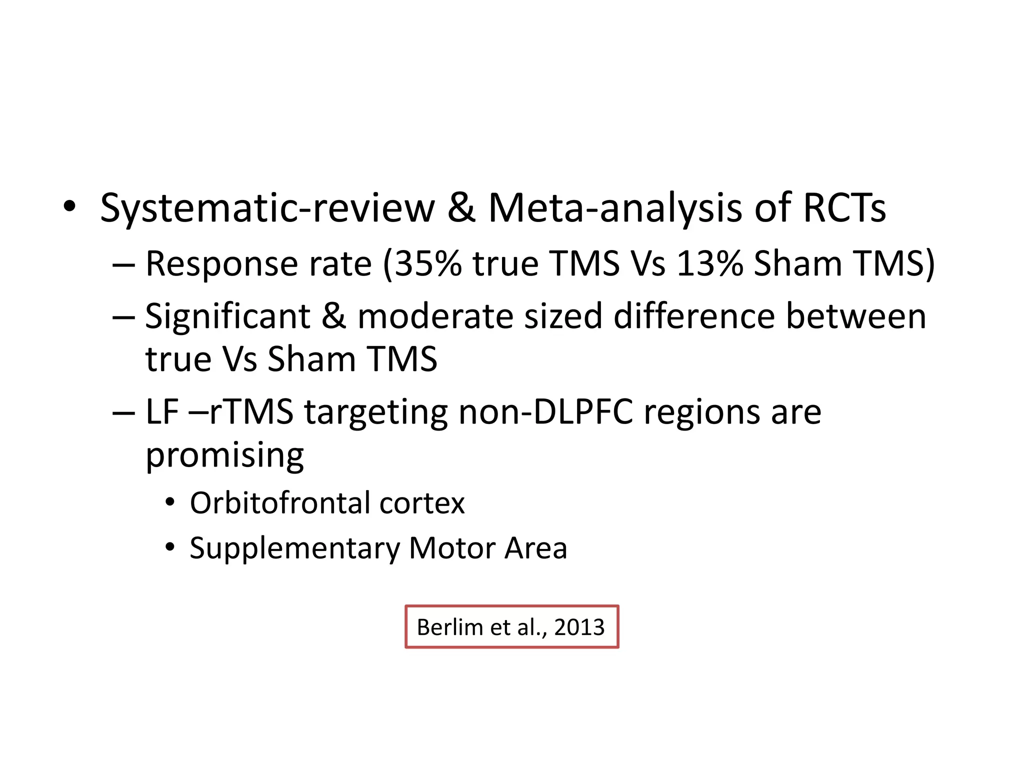 rTMS in OCD | PPTX